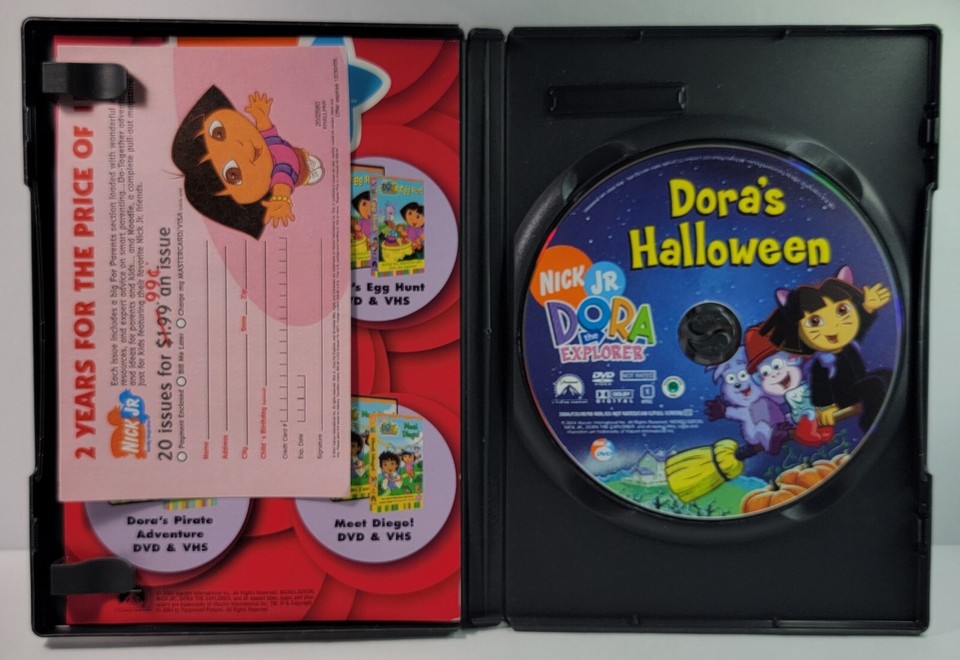 Dora the Explorer: Dora's Halloween (2004) DVD - Like New - Pre-Owned ...
