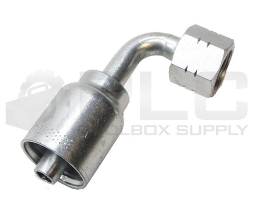 NEW PARKER 1B243-6-6 90 DEG SWIVEL HYDRAULIC FITTING P43-6R1-R2-R3-JJ1E ...