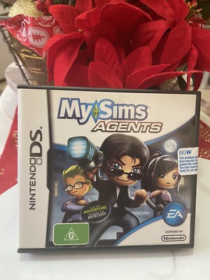 Nintendo DS Games X2. My Sims Agents. SimCity Creator | eBay