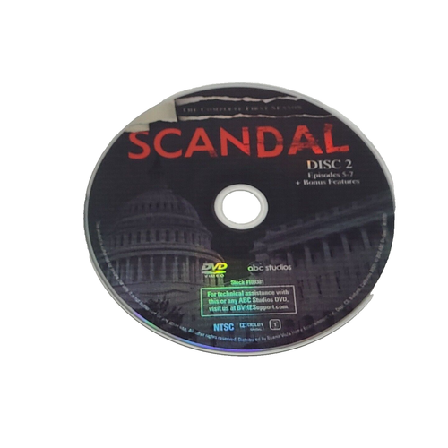 Scandal Season 1 One DVD Replacement Disc 2 | eBay