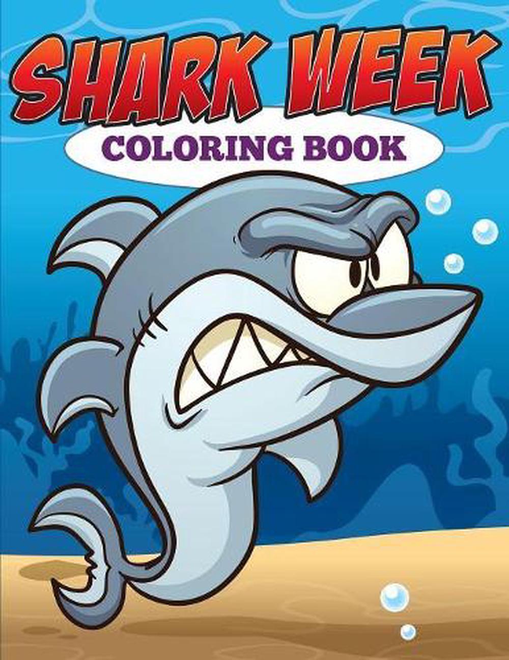 Shark Week Coloring Book by Speedy Publishing LLC (English) Paperback ...