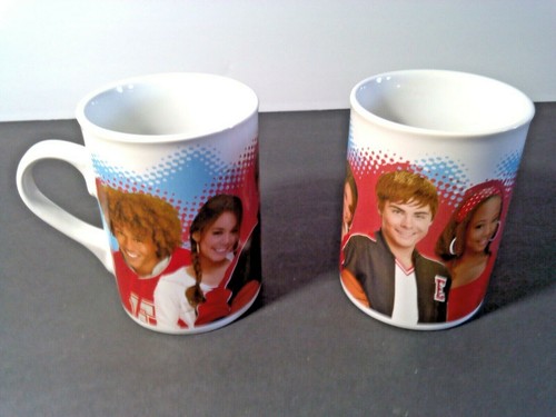 Lot of two Disney coffee cups , Character picture,Rare,2008, Disney ...