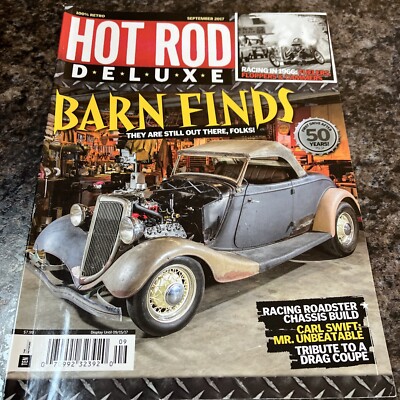 Sept. 2017 Hot Rod Deluxe Magazine Part Chevy Ford Dodge Diesel Hemi ...