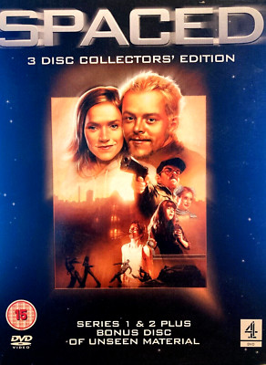 Spaced 3 Disc Collectors’ Edition DVD SEASON 1 AND 2 REGION 2 PAL WITH ...