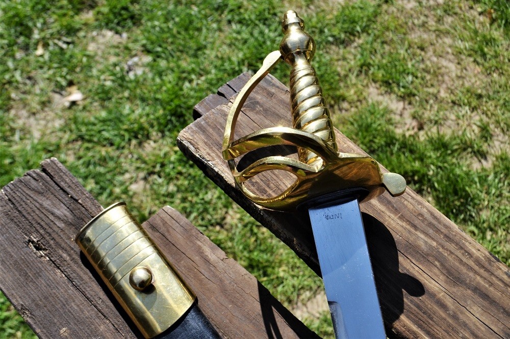 Bunker Hill Sword Replica - Saber - Revolutionary War - 1776 - Colonial ...