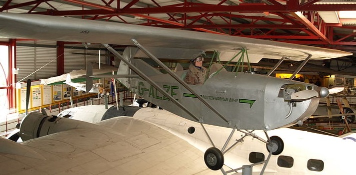 BN-1 Britten-Norman Ultralight Airplane Wood Model Replica Large Free ...