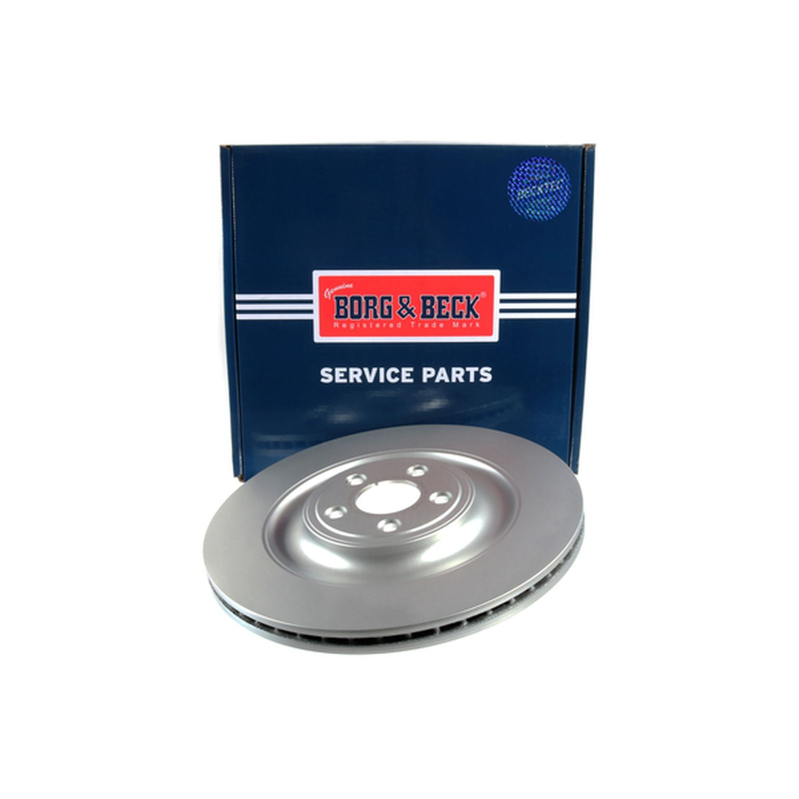 2x Brake Discs Vented Rear 376mm BBD5948S Borg & Beck C2P13648 T2R5942 ...