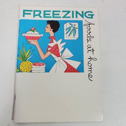 Vintage 1963 Freezing Foods At Home Book Booklet | eBay