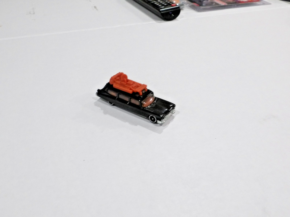 HOTWHEELS PROTOTYPE GHOSTBUSTERS CADDY BLACK BARBIE SKIN UNSPUN RARE ...