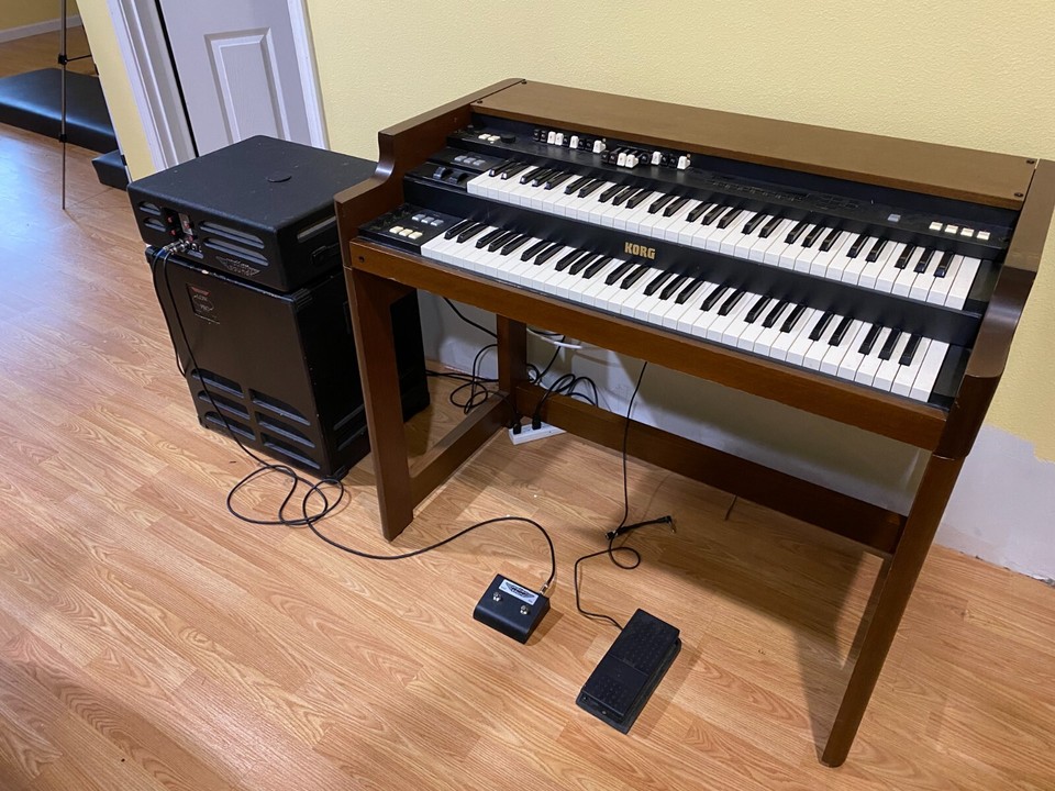 Korg BX3 2-Manual Digital Organ (Used, Gen 2) w/ Motion Sound Lp120 ...