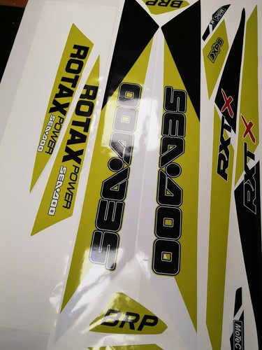 SEADOO RXT RXTX IS AS RS 255 260 300 for 2009-2017 graphics set decals ...