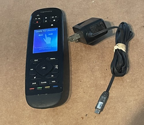 GENUINE LOGITECH HARMONY N-R0007 UNIVERSAL REMOTE W/CHARGER "NO ...