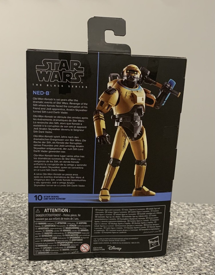 Star Wars The Black Series NED-B Toy 6" Star Wars: Obi-Wan Kenobi ...