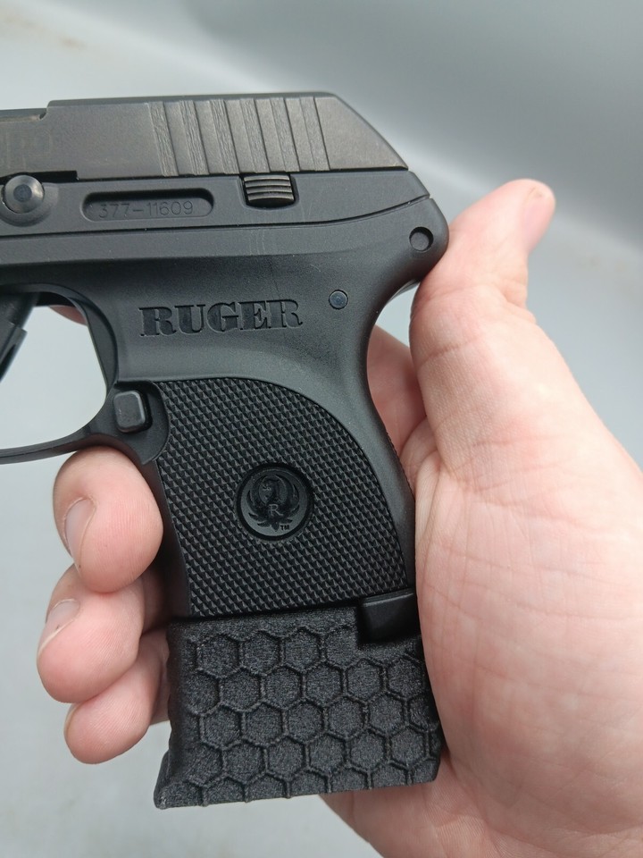 Ruger LCP 380 & LCP II 1 Inch Textured Grip Extension Carbon Fiber | eBay