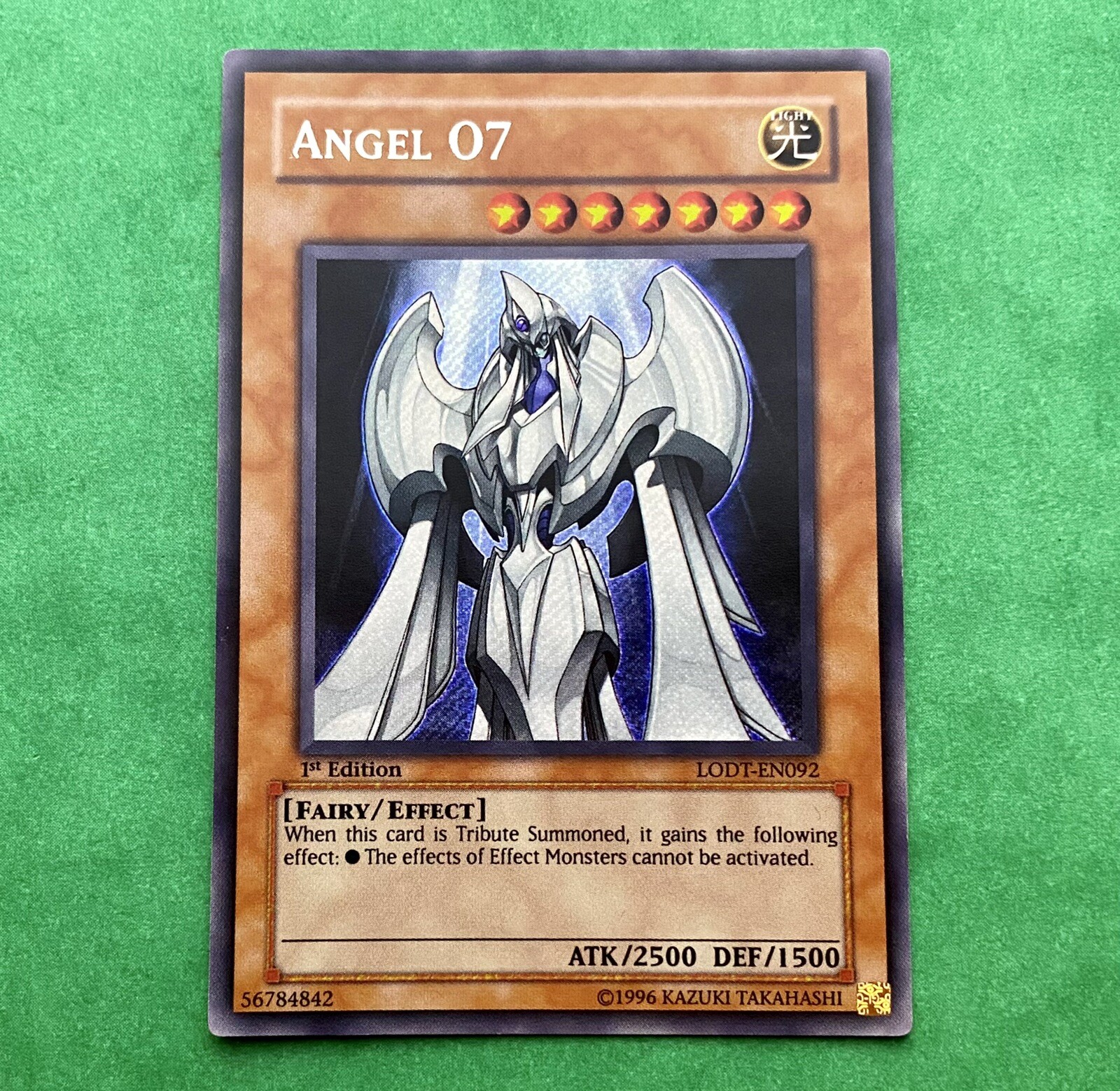Yu-Gi-Oh! Angel 07 LODT-EN092 Secret Rare 1st Edition LP | eBay