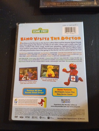 Sesame Street - Elmo Visits the Doctor (DVD, 2005) for sale online | eBay