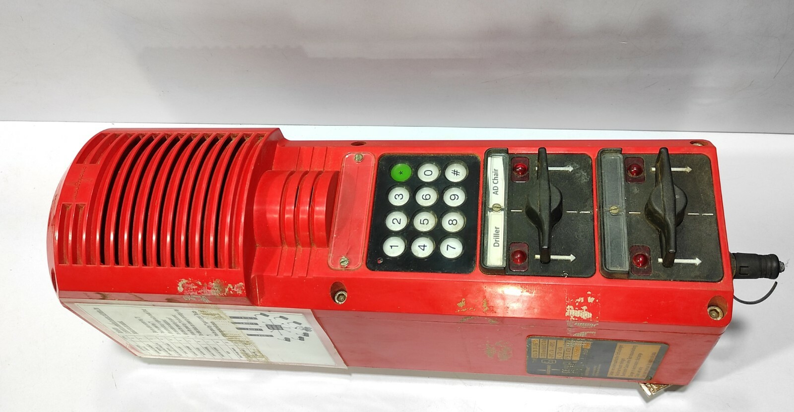 INDUSTRONIC 0/2/4 DX 014/HS/25 DIGITAL EXPLOSION-PROOF INTERCOM ...