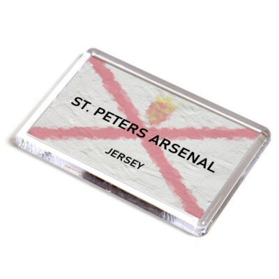 FRIDGE MAGNET - St. Peters Arsenal - Jersey Flag | eBay