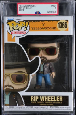 Rip Wheeler "Yellowstone" Television 1365 Funko Pop! PSA 9 MINT | eBay