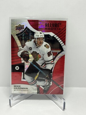 2021-22 Upper Deck Allure Red Rainbow Rookie #111 Mike Hardman RC ...