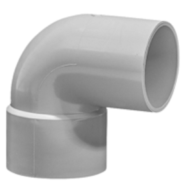 Holman Male & Female PVC DWV Plain Bend 100mm 90 Degree - Australian ...