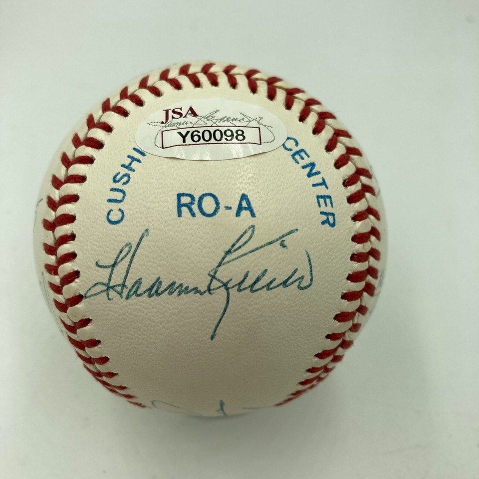 500 Home Run Signed Baseball Mickey Mantle Ted Williams Willie Mays 11 ...