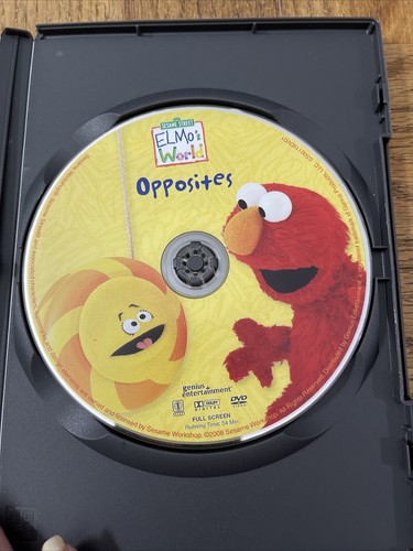 Sesame Street - Elmos World: Opposites (DVD, 2008) for sale online | eBay