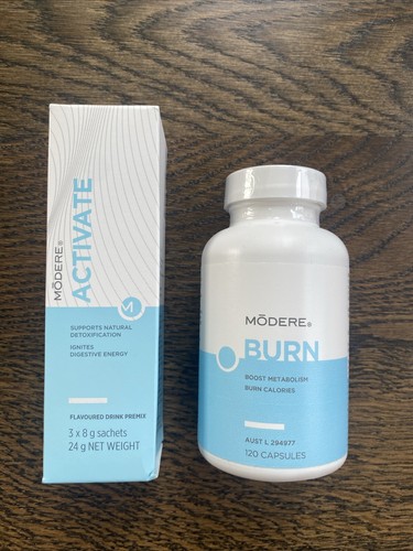 Modere BURN + ACTIVATE New/Sealed Exp 11/25 - 6/2026 Free Shipping! | eBay