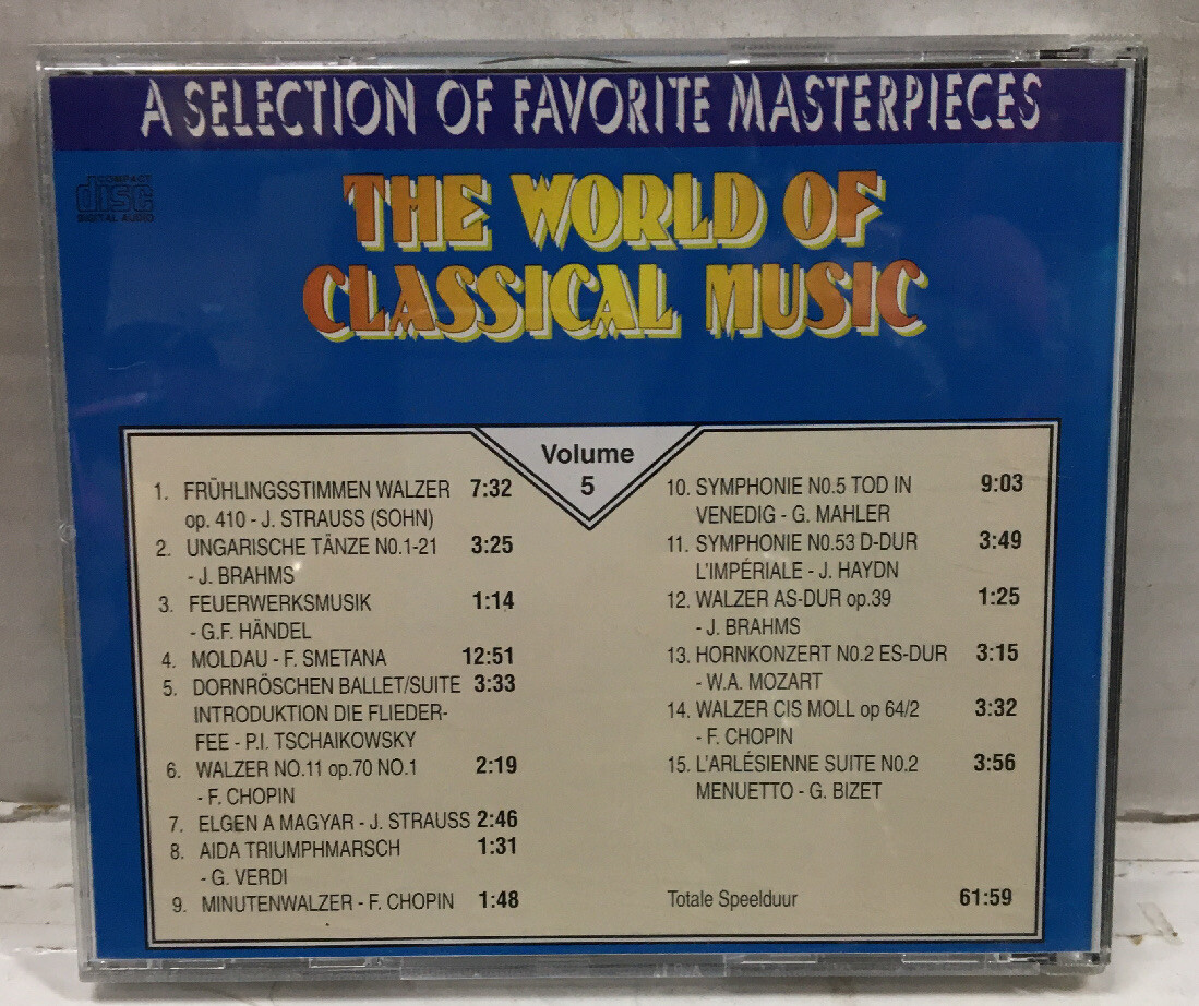 The World Of Classical Music Vol.5 CD | eBay