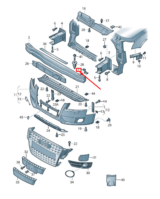 Audi 8K0807333A Genuine OEM Factory Original Support for sale online | eBay