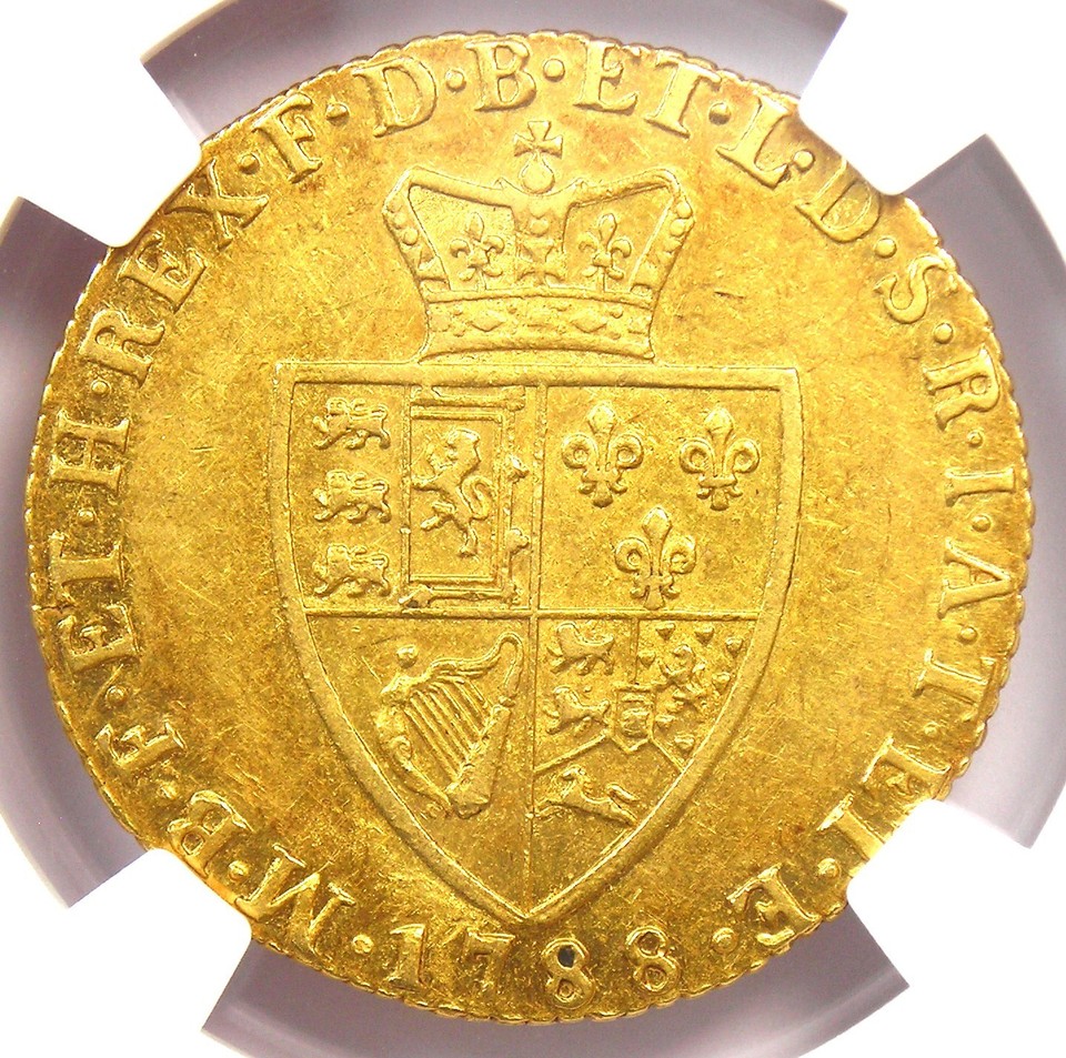 1788 Britain England George III Gold Guinea Coin 1G - Certified NGC ...