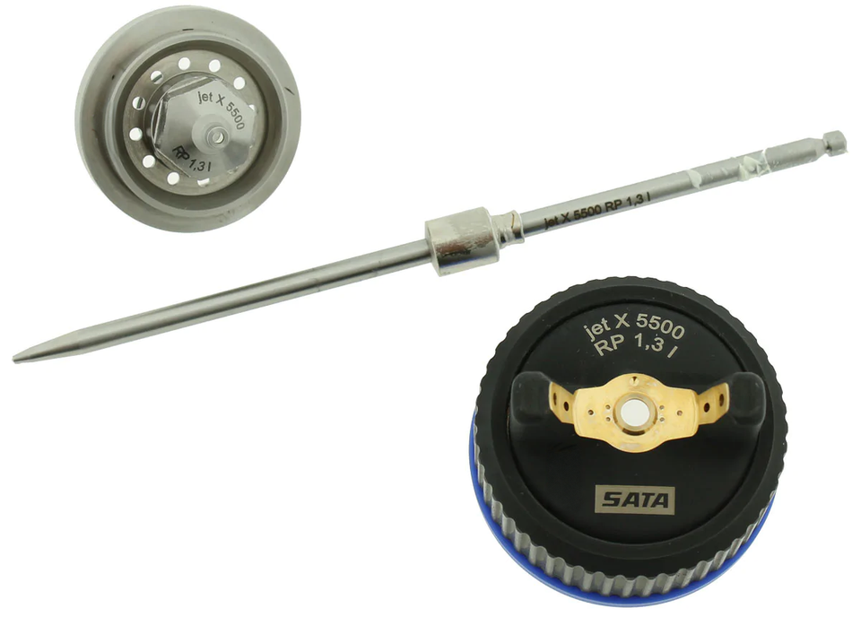 SATA jet X 5500 1.4mm RP I Nozzle Needle Nozzle Air Cap Kit - Fluid ...