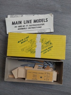 Main Line Models 40' Reefer "Armour's Meats" Pr-35 Kit HO | eBay