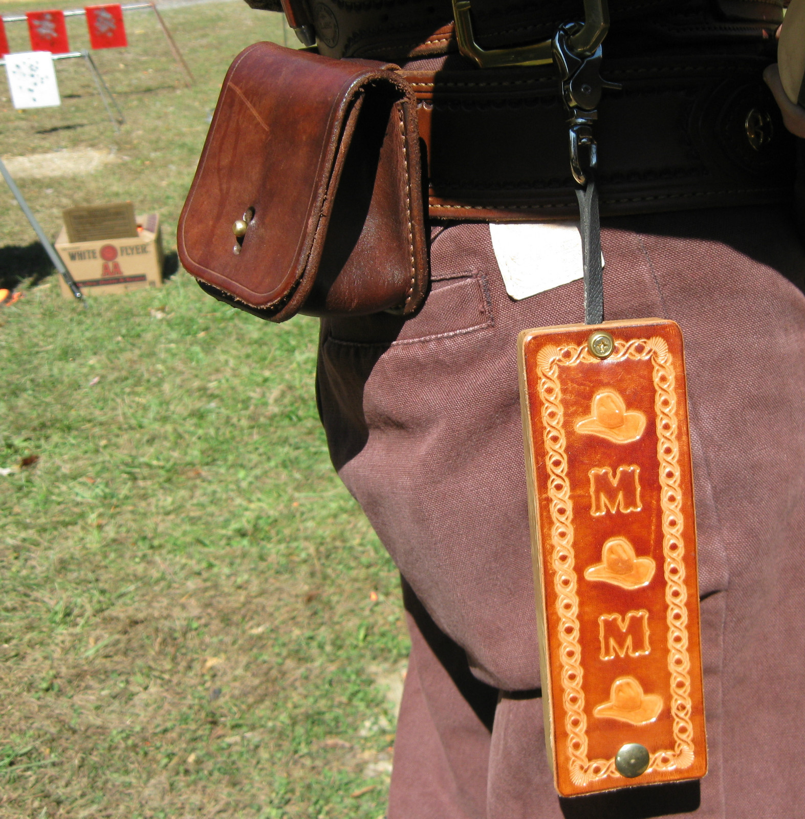 SASS ALLIGATOR EMBOSSED COWBOY ACTION SHOOTING LOADING BLOCK STRIP CAS ...