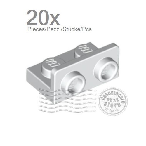 20x LEGO 99780 Bracket Inverted 1x2-1x2 White | 6070698 | eBay