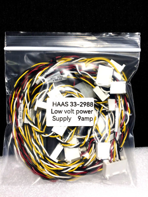 HAAS LOW VOLTAGE POWER SUPPLY CABLE GROUP PART NUMBER 33-2988 (E-T) | eBay