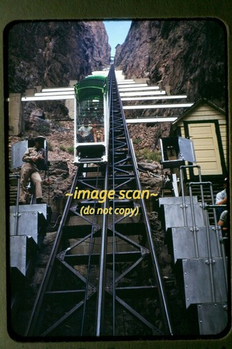 Cable Car at Royal Gorge in Colorado in early 1950's, Kodachrome Slide ...