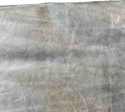 10 sq. ft. Wind Chill Gray Leather Hide Skin Workshop Crafting 2.5oz | eBay