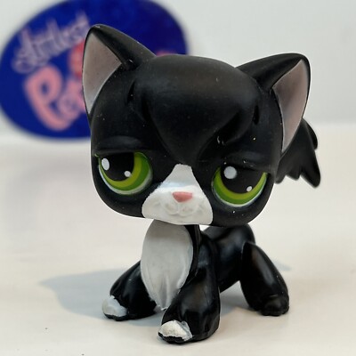 ANGORA CAT #55 - Authentic Littlest Pet Shop - Hasbro LPS | eBay