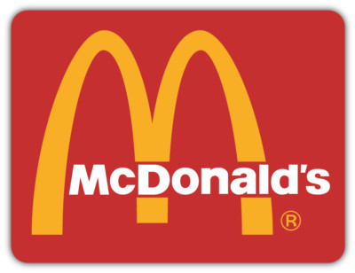 McDonald's Logo Sticker Car Bumper Decal - 3'', 5'' or 6'' | eBay