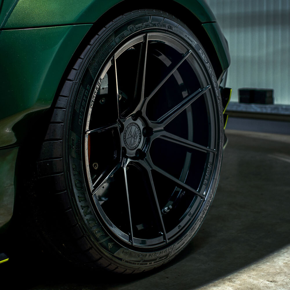 21" Ferrada FR8 Black 21x9 21x10.5 Forged Concave Wheels Rims Fits ...