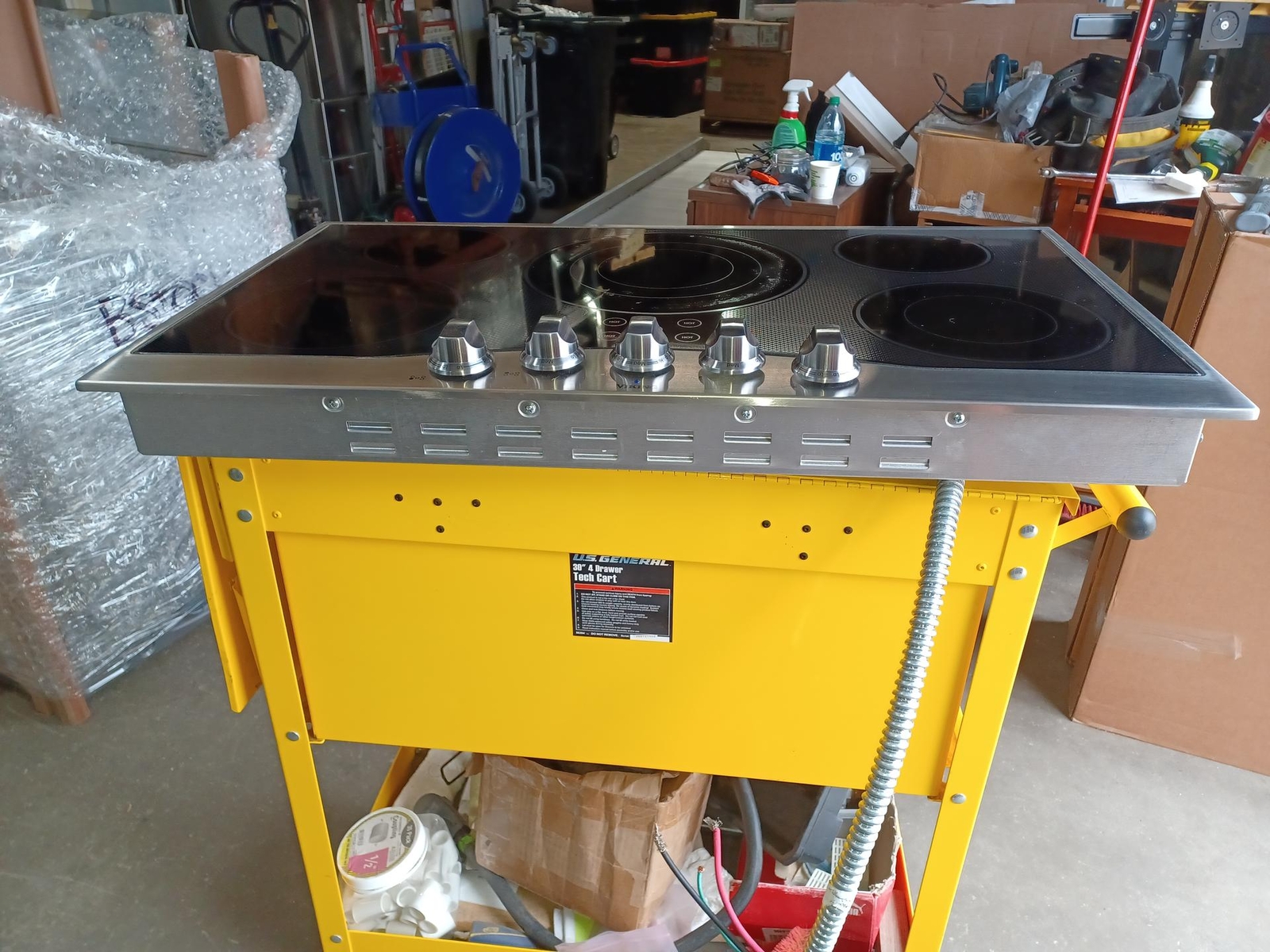 Viking RVEC3365BSB Electric Radiant Cooktop-5 Elements, 36'', Black | eBay