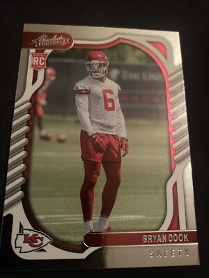 2022 Panini Absolute Football BRYAN COOK {RC} #149 CHIEFS | eBay