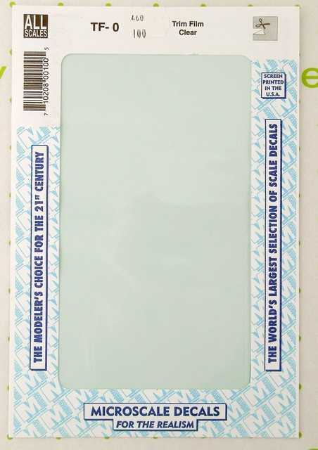 Trim Film Clear MSITF0 Microscale Industries for sale online | eBay