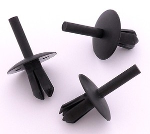 10x Wheel Arch Lining Trim Fastener Clips- to fit 5mm hole- BMW VW Audi ...