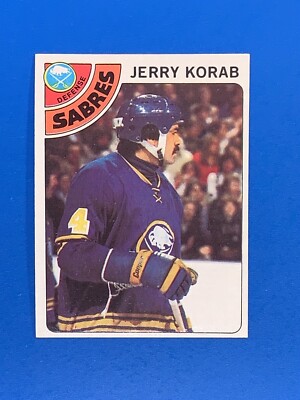 1978-79 Topps Jerry Korab Hockey Card #231 Buffalo Sabres Set Break | eBay