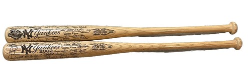 2 MLB 2001/2002 New York Yankees World Series Commemorative LTD Stamped ...