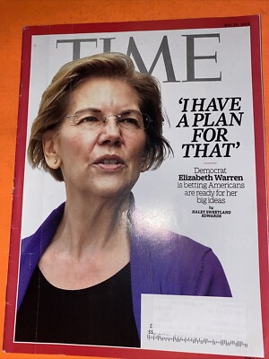TIME Magazine May 20 2019 Elizabeth Warren Cover "I Have A Plan For ...