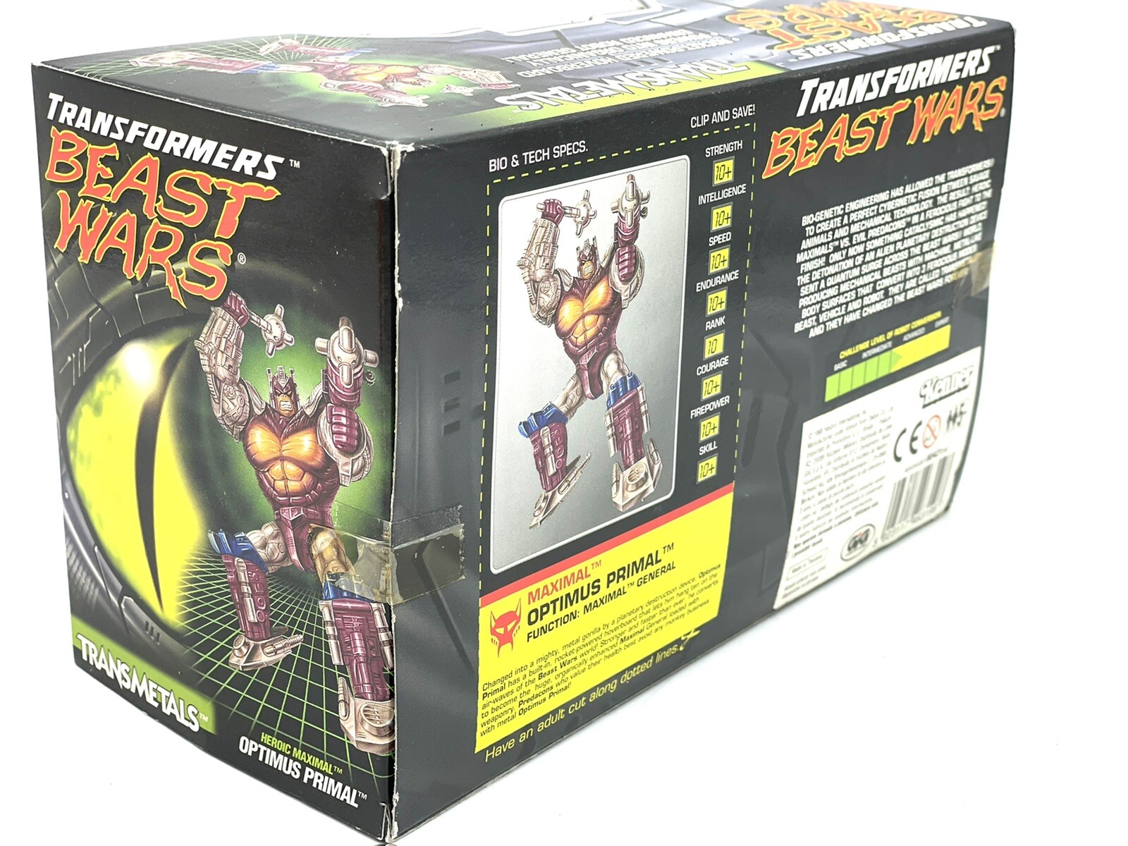 1997# KENNER TRANSMETAL TRANSFORMERS BEAST WAR HEROIC MAXIMAL OPTIMUS ...