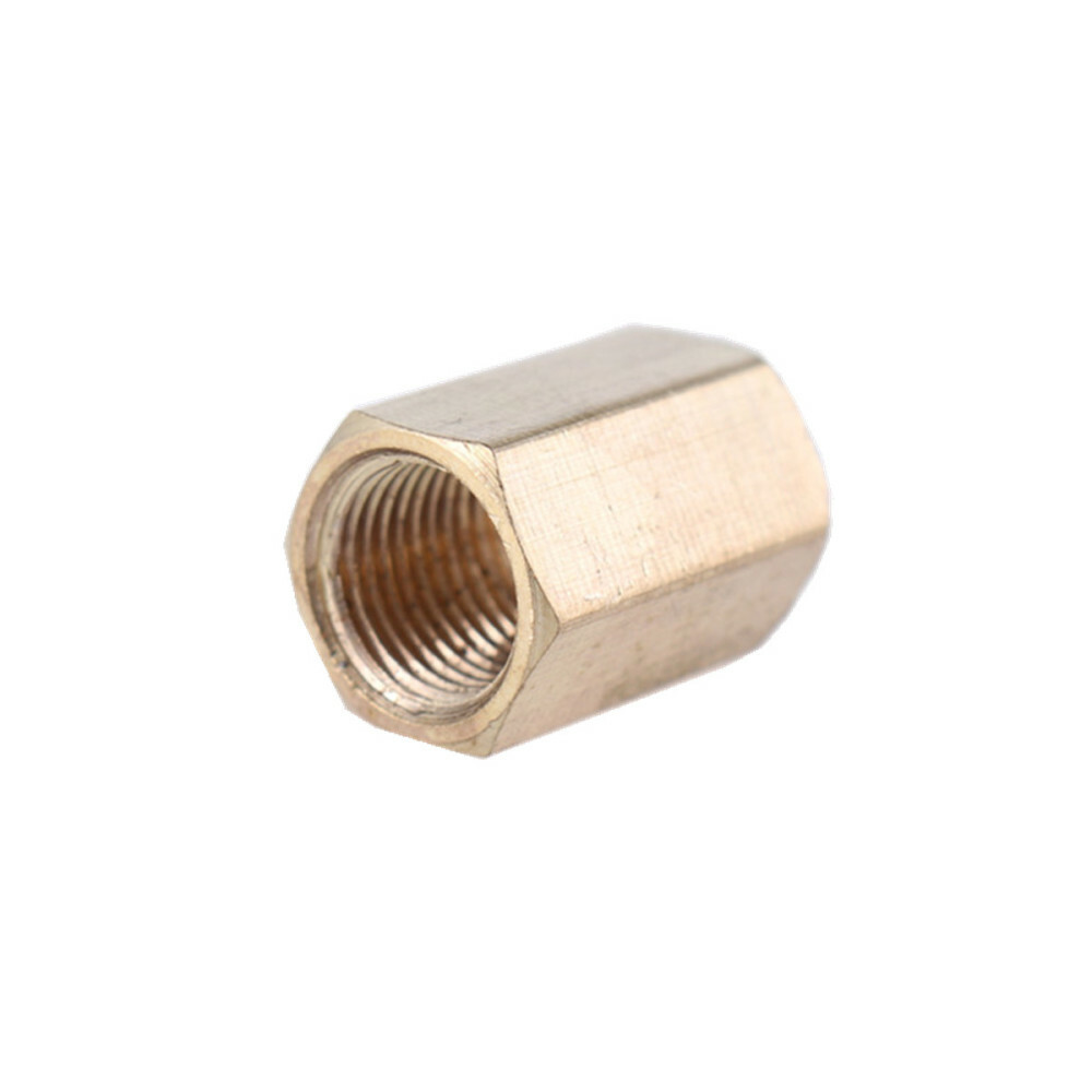 BSP Female Thread Hex Nut Rod Coupler Socket Fast Connetor Brass Pipe ...